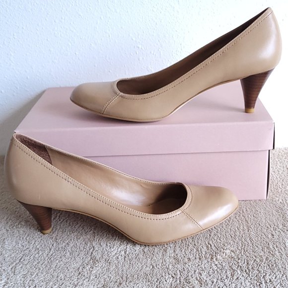 Alex Marie | Shoes | New Alex Marie Leather Heels In Nude Color | Poshmark